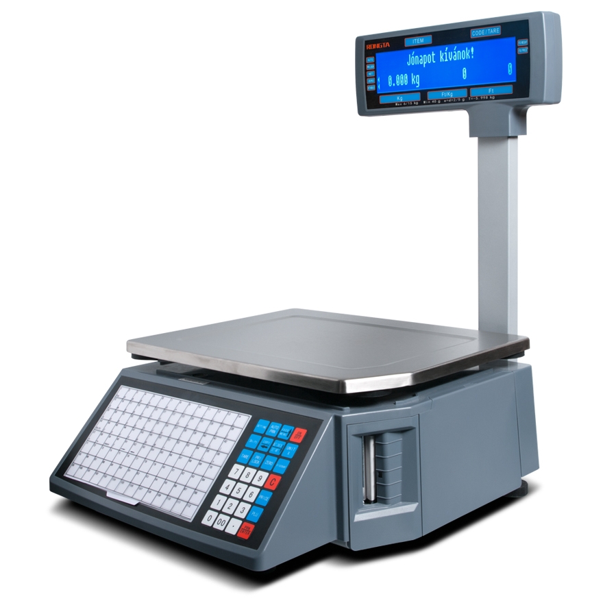 RONGTA RLS1000 címkenyomtatós rendszermérleg | Pénztárgépcentrum